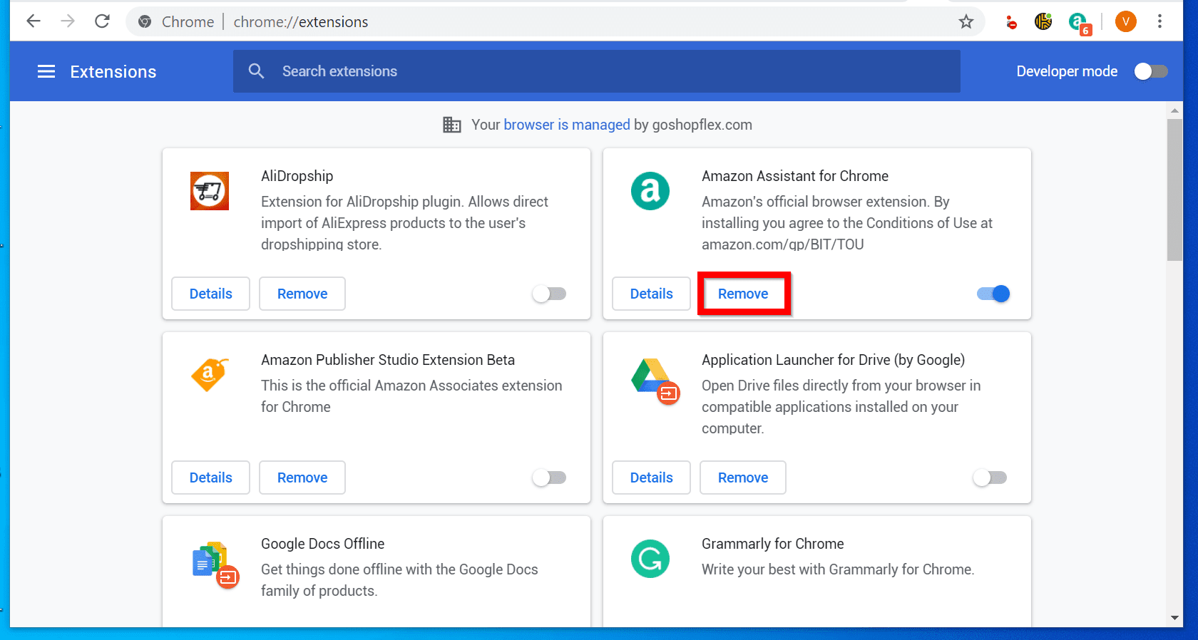 How to Uninstall Amazon Assistant (Chrome, Firefox and Edge Extensions)