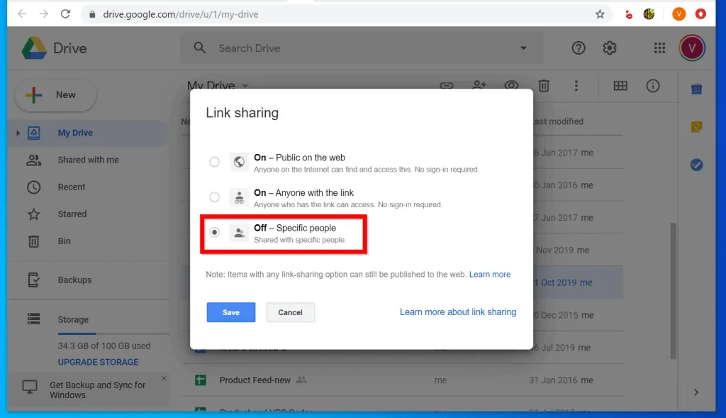 How to Unshare a Google Doc - Itechguides
