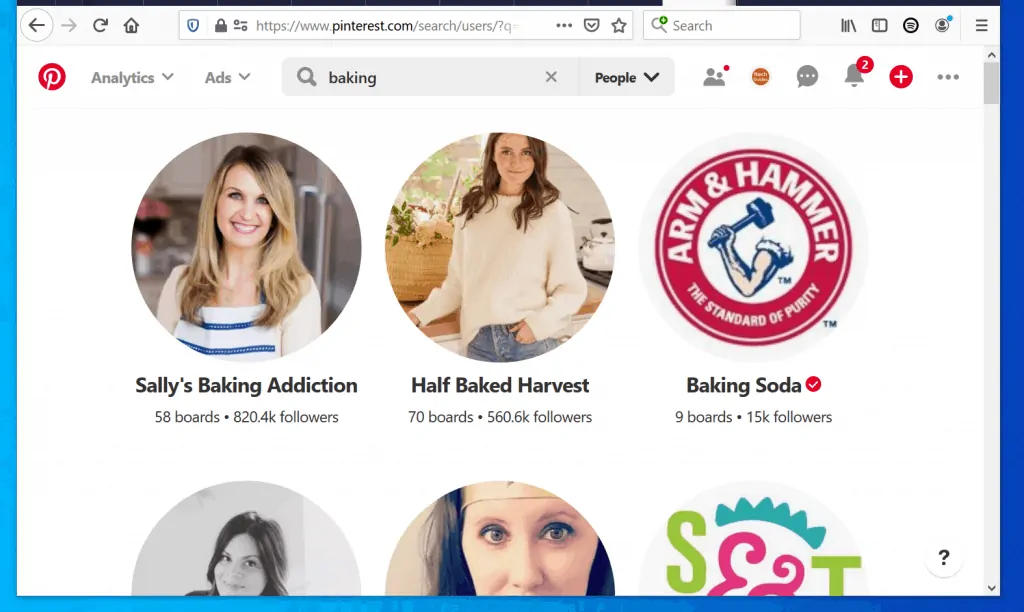 How to find People on Pinterest - Itechguides