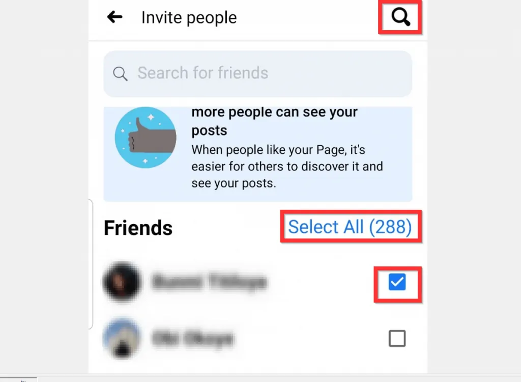 How to Invite People to Like Your Facebook Page - Itechguides