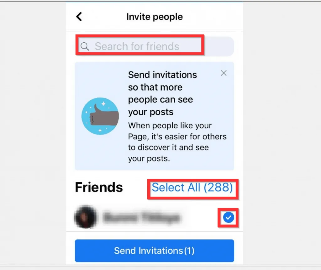 How to Invite People to Like Your Facebook Page - Itechguides