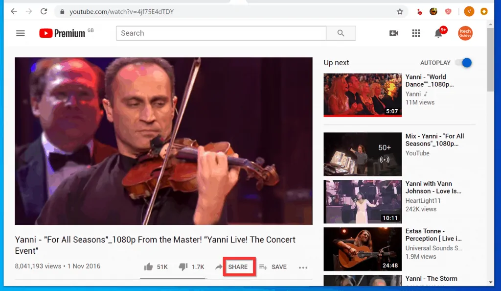 How to Timestamp YouTube Video - Itechguides