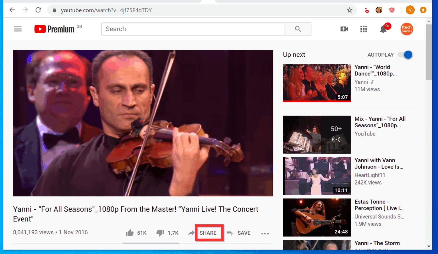 How to Timestamp YouTube Video (3 Methods) | Itechguides.com