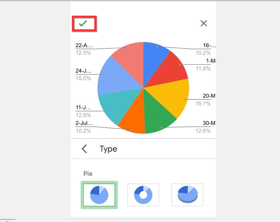 How to Make a Pie Chart in Google Sheets from a PC, iPhone or Android