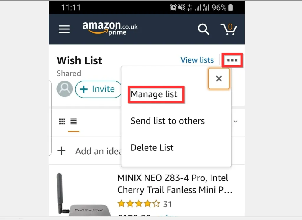 How to Share Amazon Wish List - Itechguides