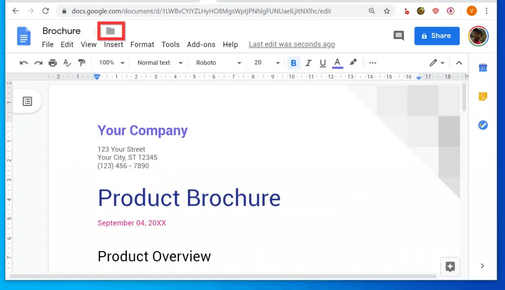 How to Create a Folder in Google Docs - Itechguides