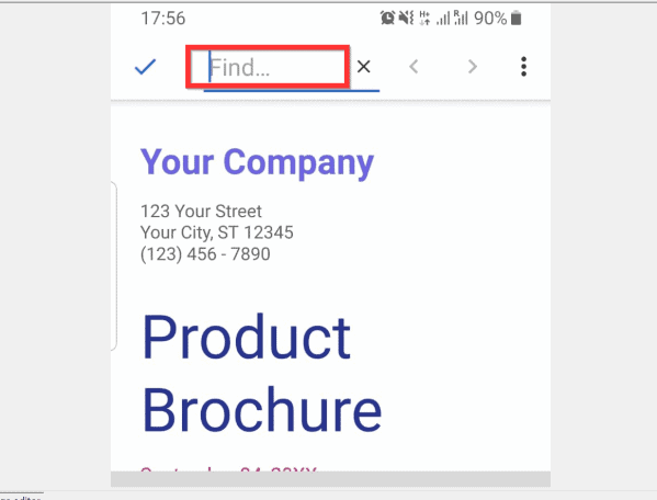 How to Search for a Word in Google Docs from a PC, IPhone or Android
