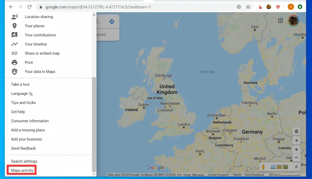 How to Delete Google Maps History - Itechguides