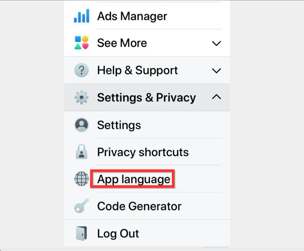 How to Change Language on Facebook - Itechguides