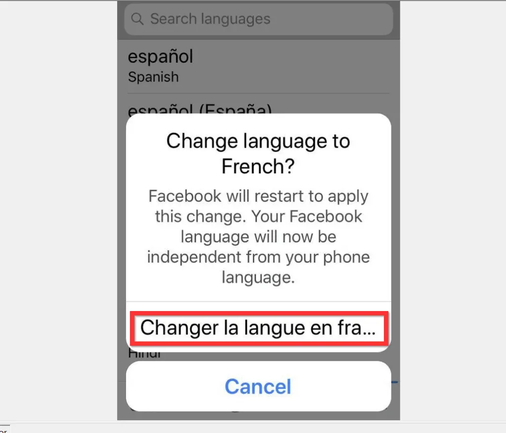 How to Change Language on Facebook - Itechguides