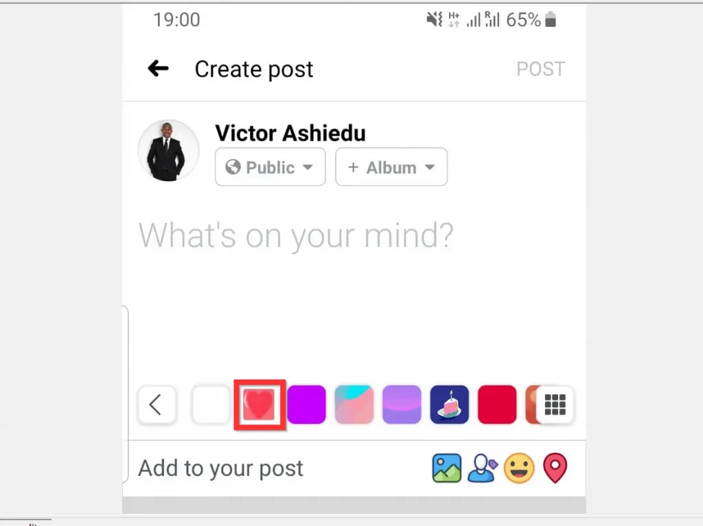 How to Make a Heart on Facebook - Itechguides