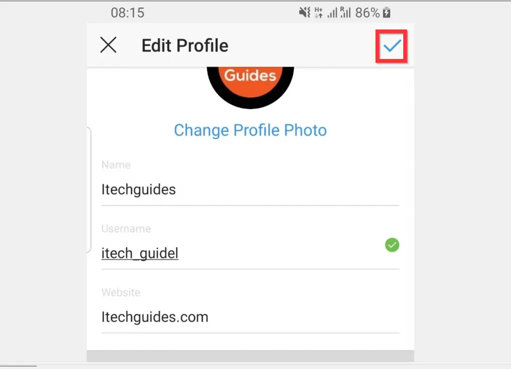 How to Change Username on Instagram - Itechguides