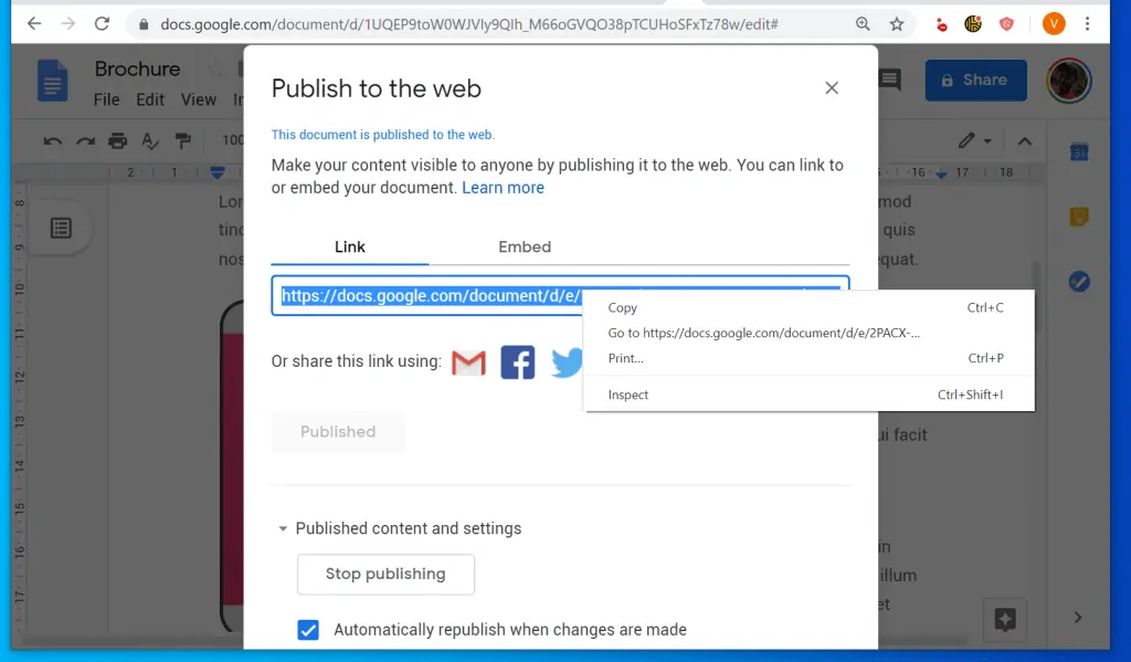 How to Save an Image from Google Docs - Itechguides