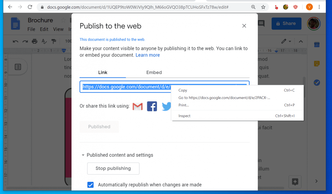 How to Save an Image from Google Docs - Itechguides