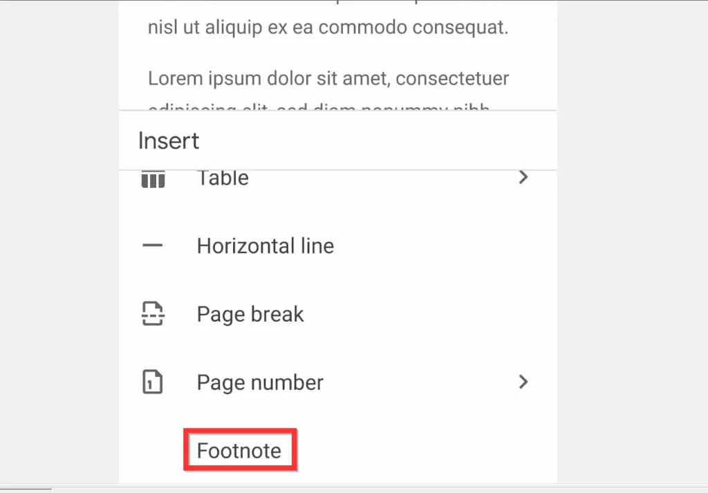 How to Do Footnotes in Google Docs - Itechguides