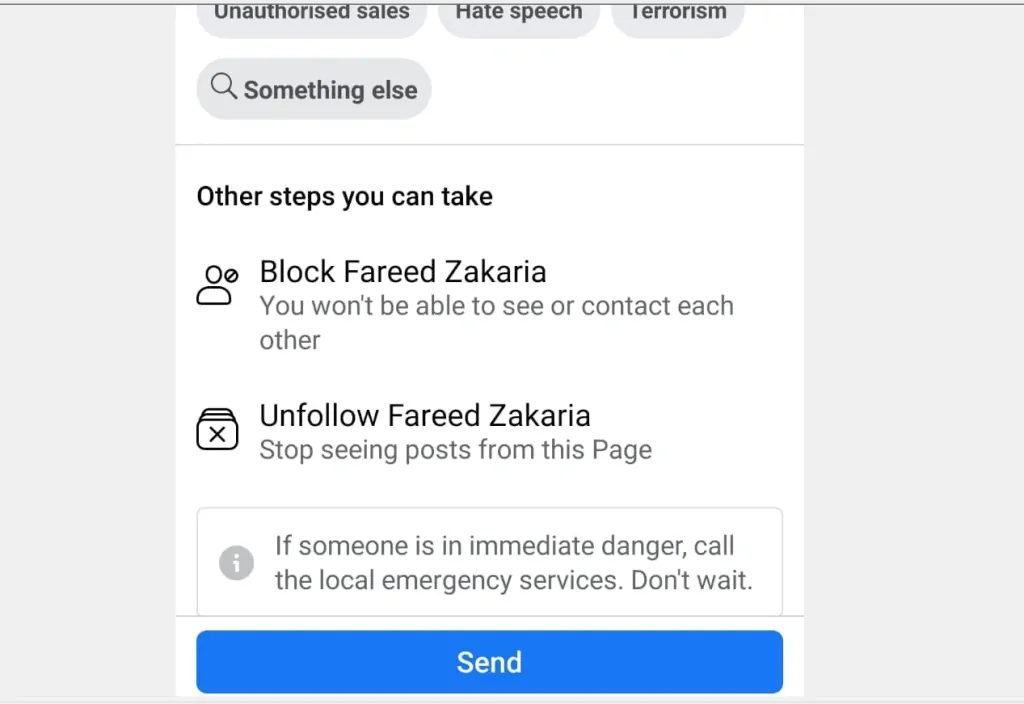 How to Report Someone on Facebook - Itechguides