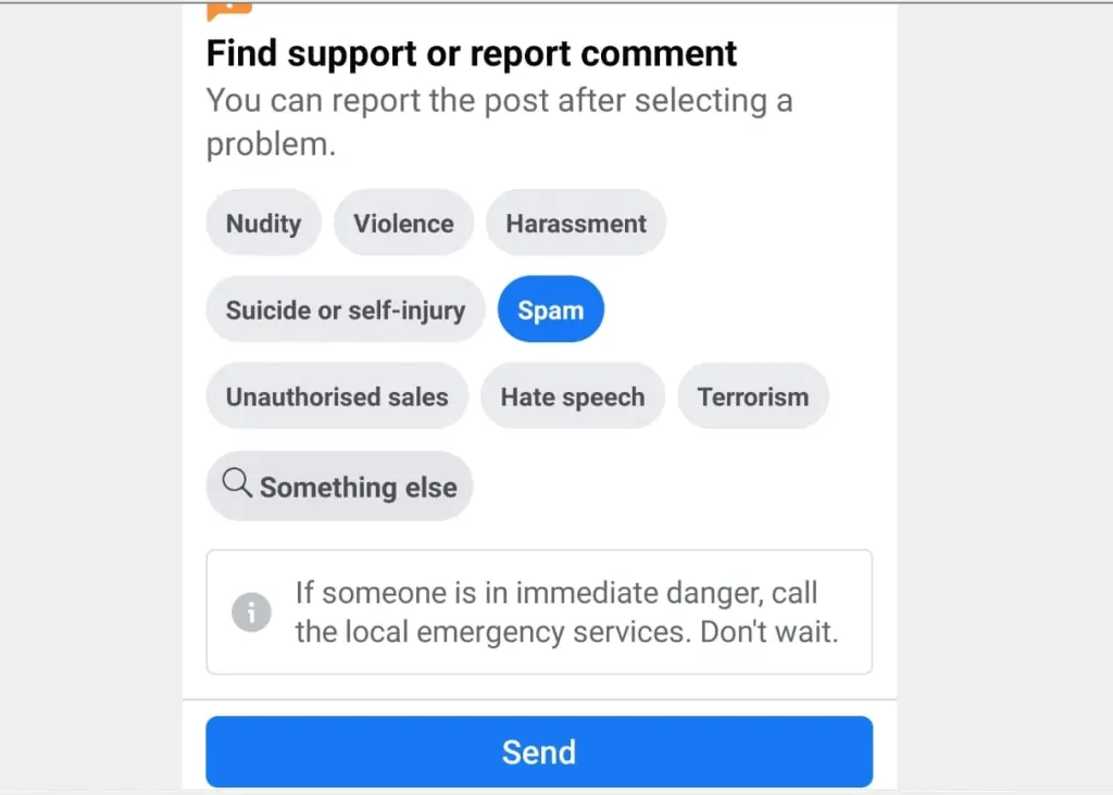 How to Report Someone on Facebook - Itechguides