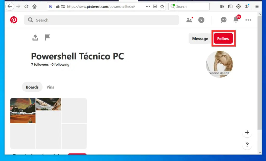 How to Follow Someone on Pinterest - Itechguides