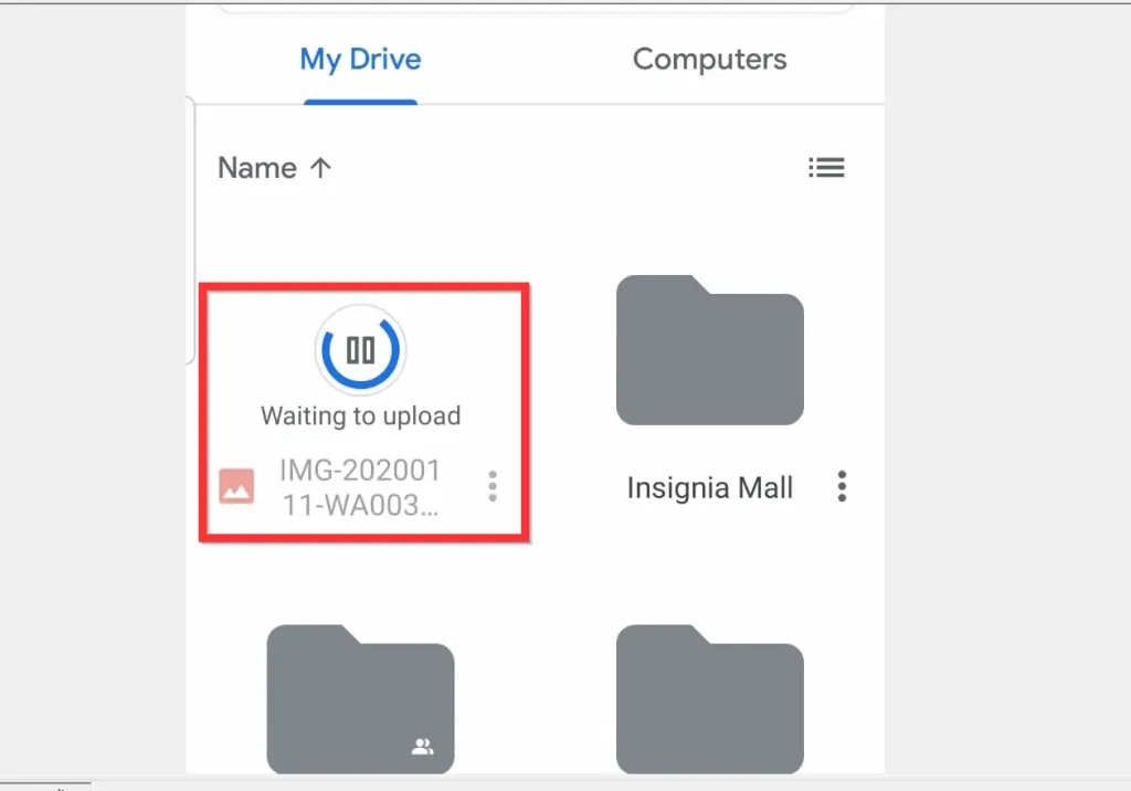 How to Upload Photos to Google Drive - Itechguides