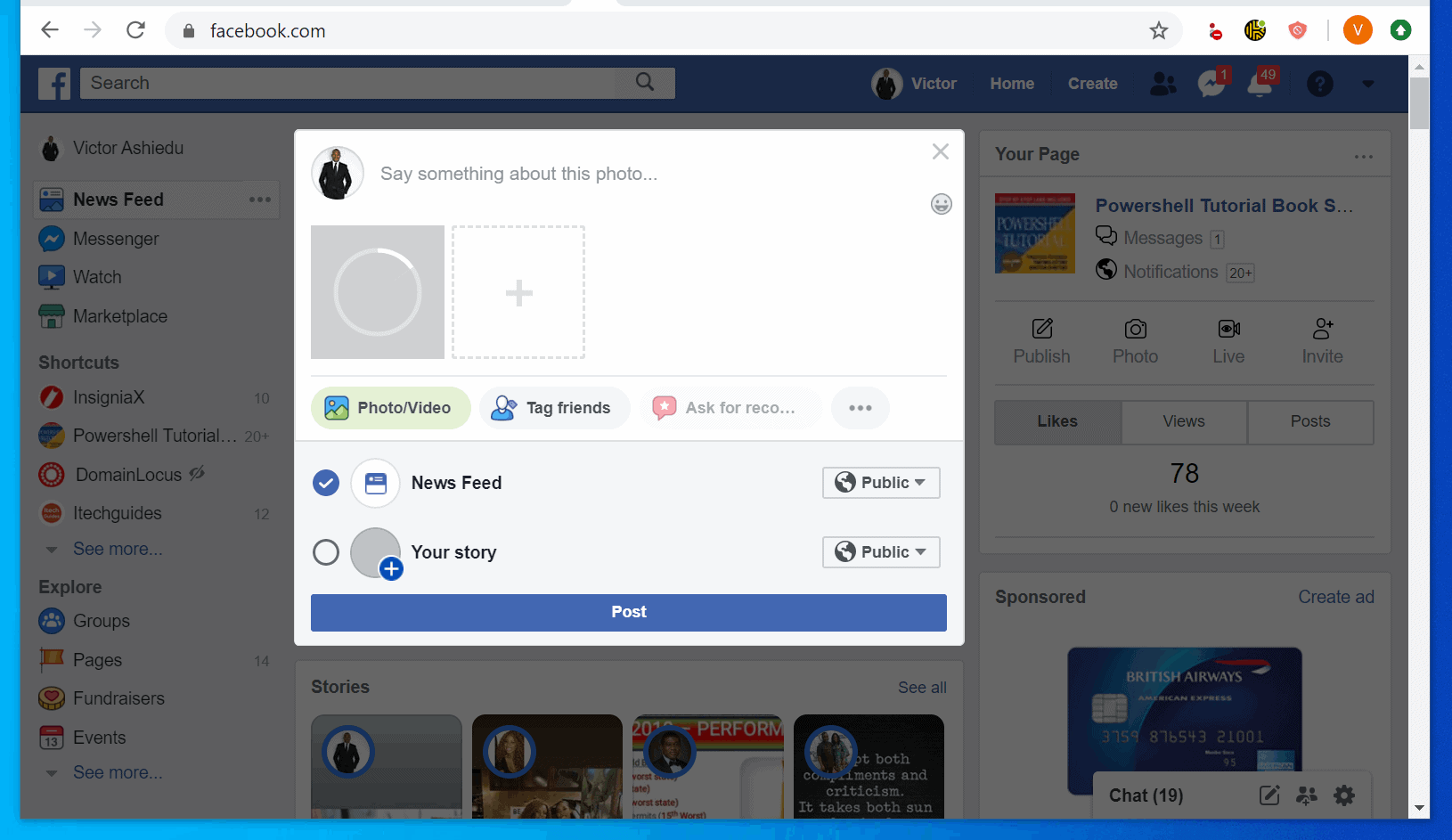 How to Post Pictures on Facebook from a PC, Android or iPhone