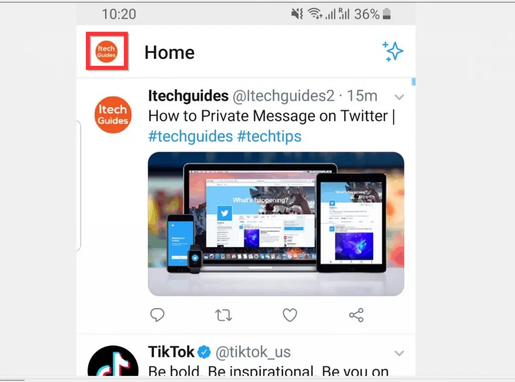 How to Logout of Twitter - Itechguides