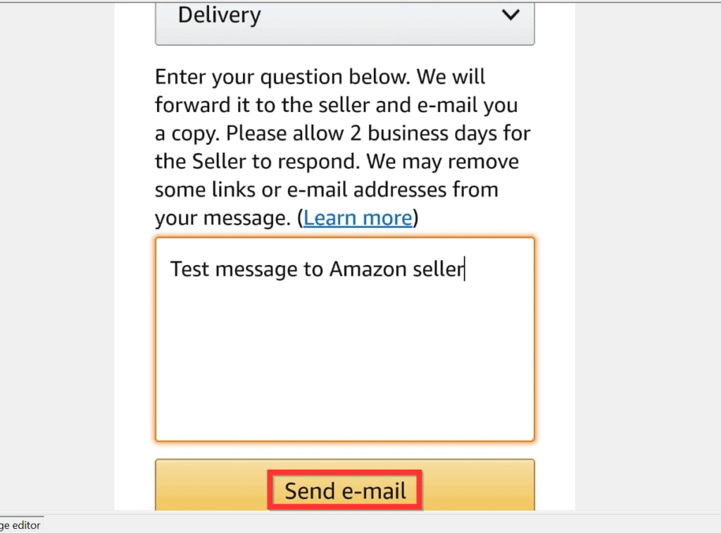 How to Contact Seller on Amazon from a PC, iPhone or Android
