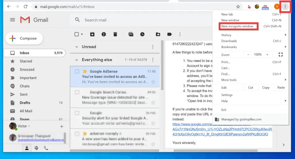 How to Fix "Email Address Doesn't Match Invitation" AdSense Error ...