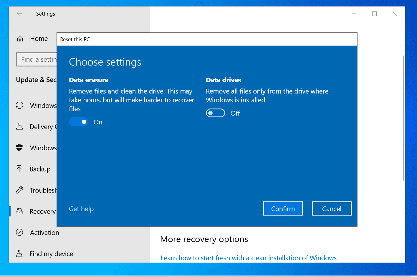 How to Reformat Windows 10 (2 Methods) - Itechguides.com