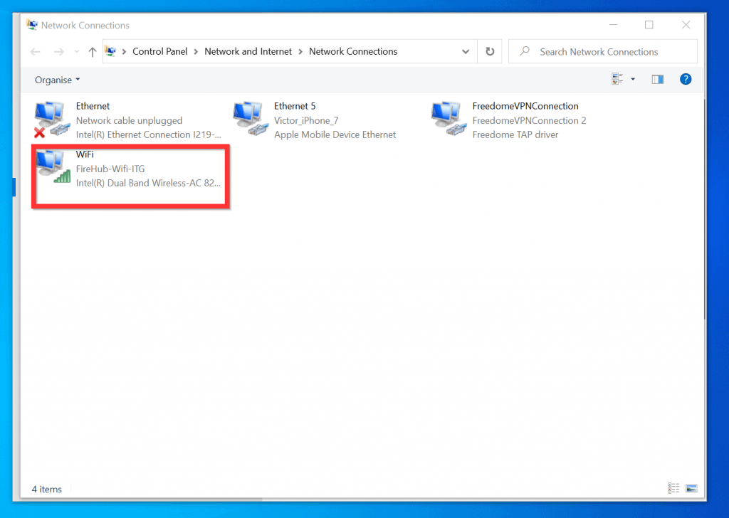 How to find Wifi Password Windows 10 - Itechguides.com