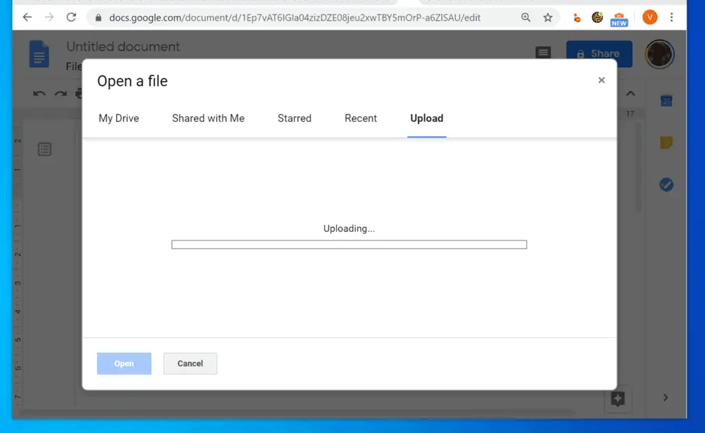 How to Convert Word to Google Doc - Itechguides