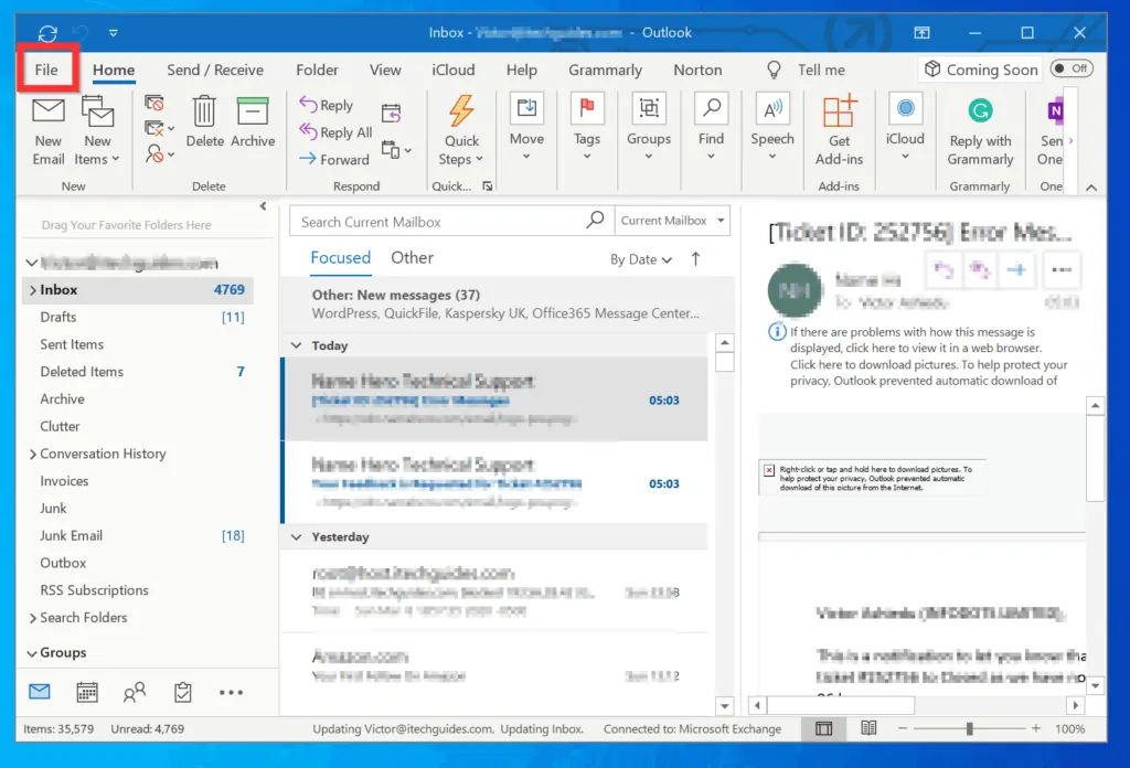 How to Sign Out of Outlook App (Windows, Android, and iOS) - Itechguides