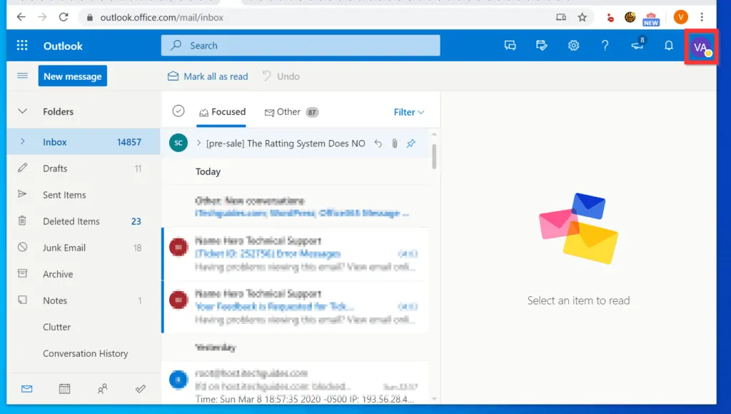 How to Sign Out of Outlook App (Windows, Android, and iOS) - Itechguides