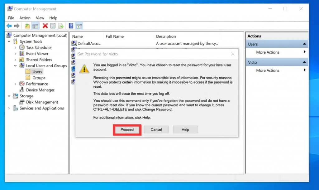 How to Change Password on Windows 10 - Itechguides