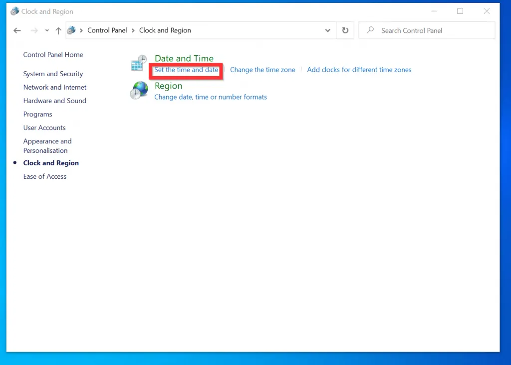 How to Change Time on Windows 10 - Itechguides