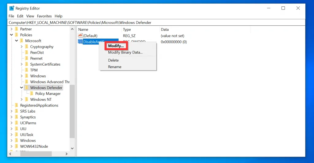How to Turn off Windows Defender on Windows 10 - Itechguides
