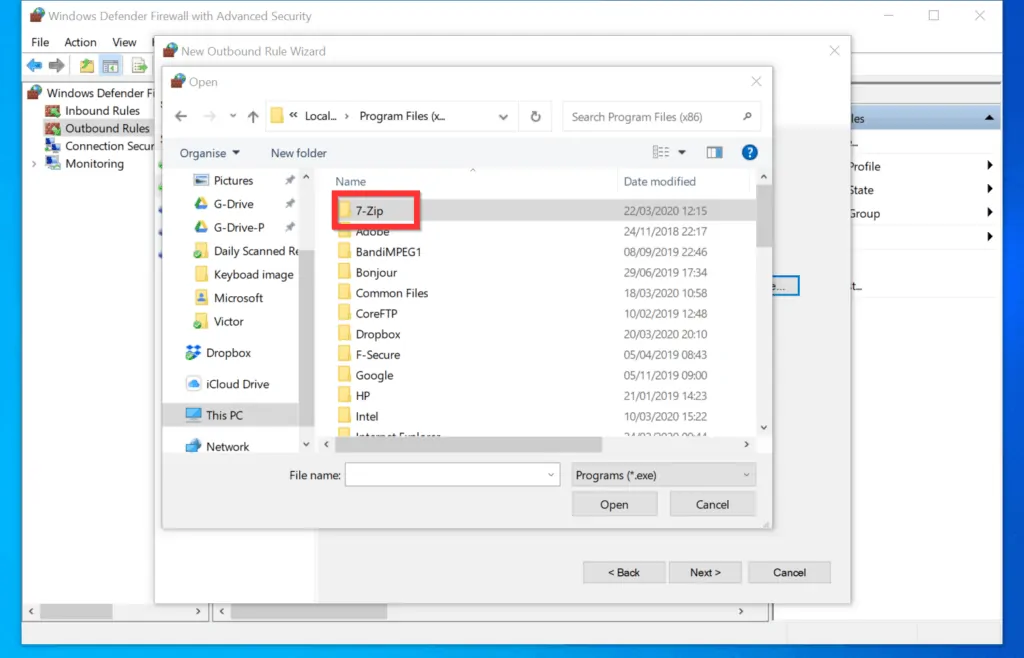 How to Block a Program in Firewall on Windows 10 - Itechguides