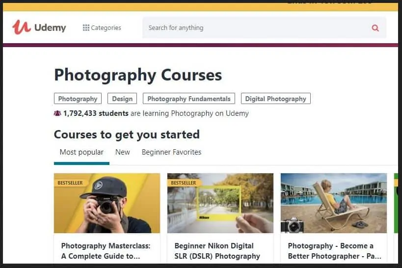 8 Best Online Photography Courses - Itechguides