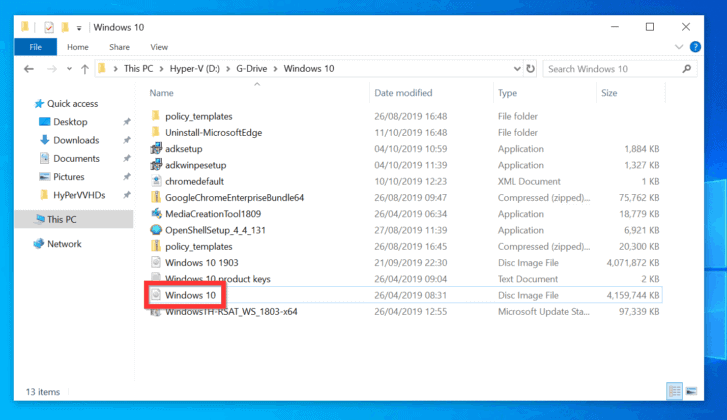 Mount ISO Windows 10 - How to Mount ISO on Windows 10