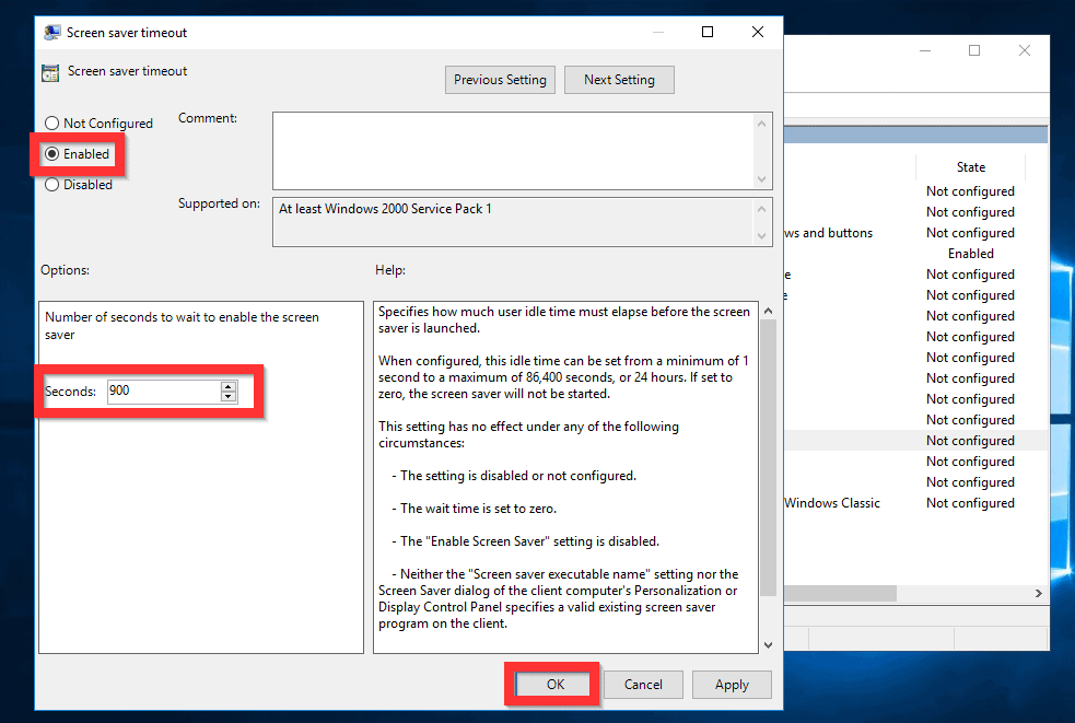 How to Enable Screen Saver on Windows 10 - Itechguides