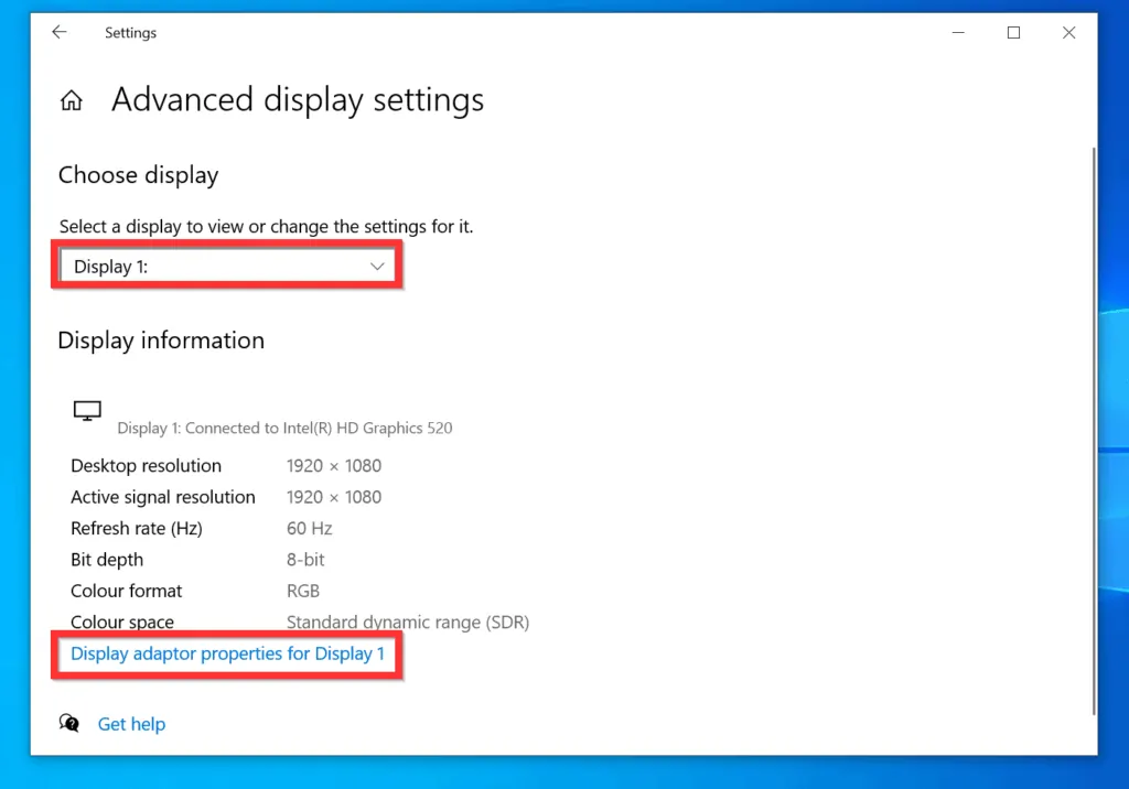 How to Change Resolution on Windows 10 - Itechguides