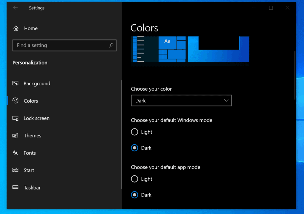 Windows 10 Dark Mode: How to Enable Windows 10 Dark Mode