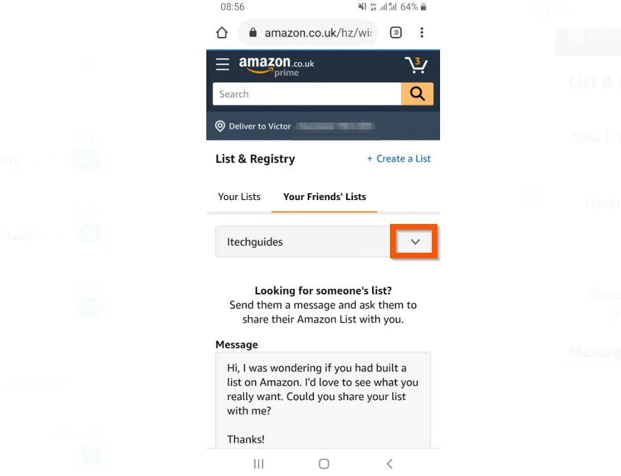 How to Find Someone's Amazon Wish List - Itechguides