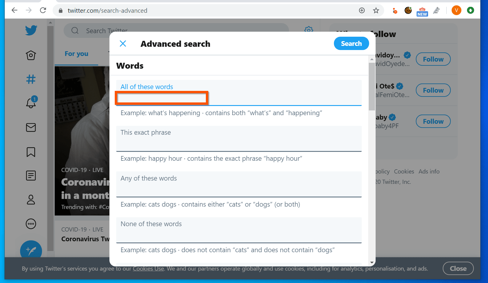 How to find Old Tweets (3 Methods) - Itechguides.com