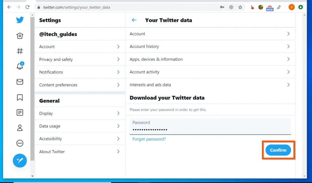 How to find Old Tweets - Itechguides