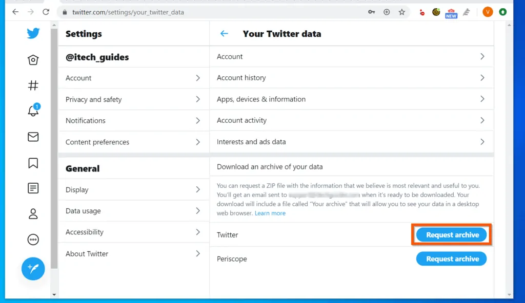 How to find Old Tweets - Itechguides