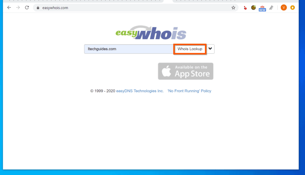 How to find the Publisher of a Website - Itechguides.com