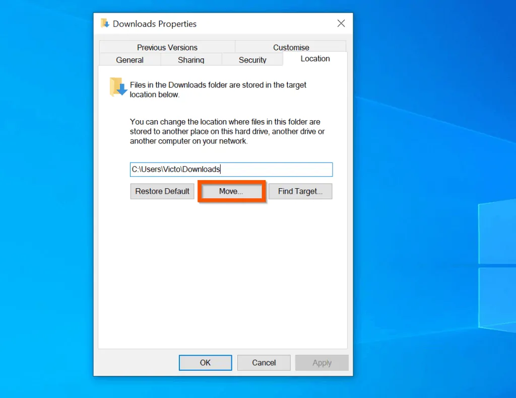 How to Change Download Location on Windows 10 - Itechguides