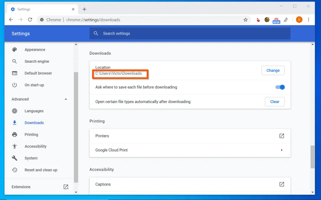 How to Change Download Location on Windows 10 - Itechguides
