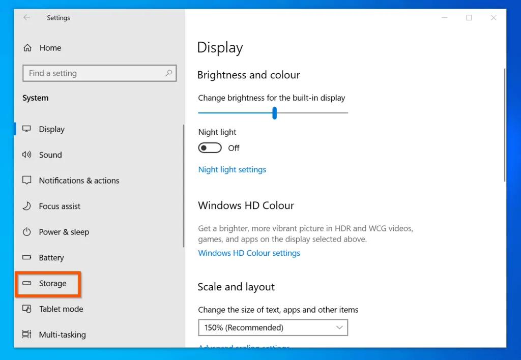 How to Check Storage on Windows 10 - Itechguides