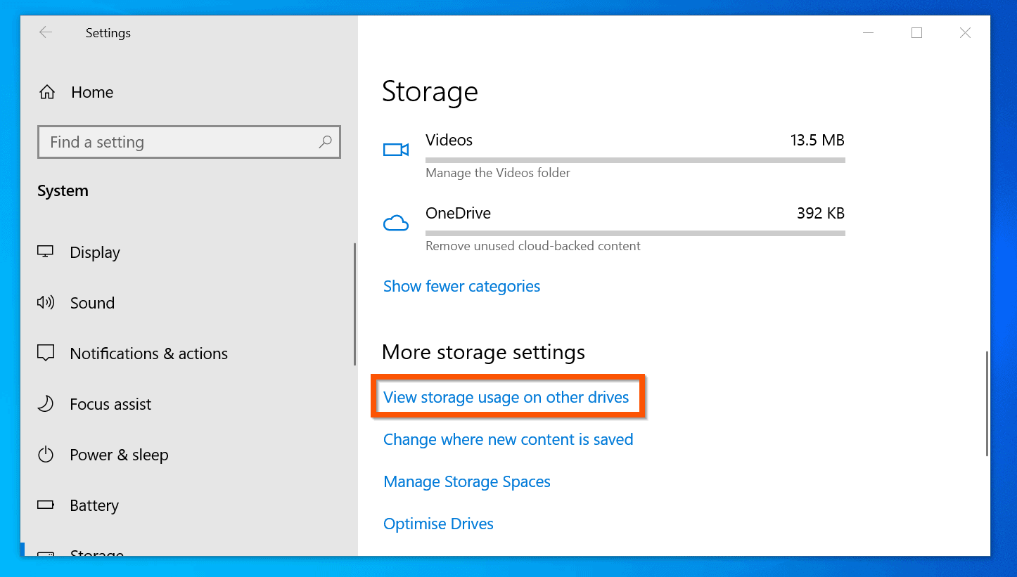 How to Check Storage on Windows 10 - 11 Steps - Itechguides.com How to Check Storage on Windows 10 - 11 Steps - Itechguides.com